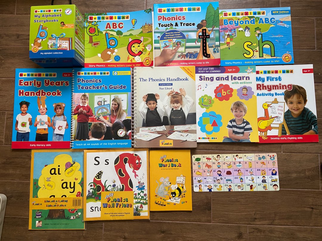 Jolly Phonics & Letterland books, Hobbies & Toys, Books & Magazines ...