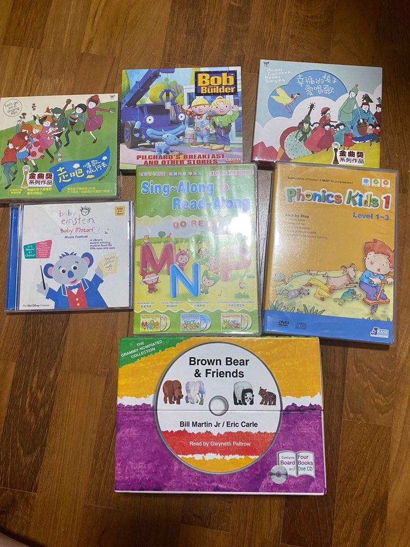 Kids phonics and nursery rhyme dvd/cd, Hobbies & Toys, Music & Media ...