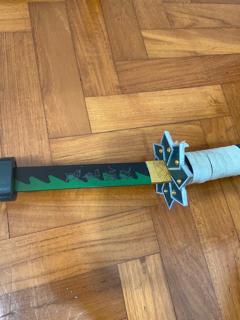 Kimetsu no Yaiba: Shinazugawa Sanemi’s Nichirin Blade, Hobbies & Toys ...