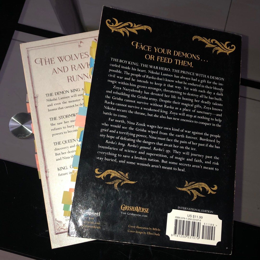 King of Scars and Rule of Wolves duology by Leigh Bardugo, Hobbies ...