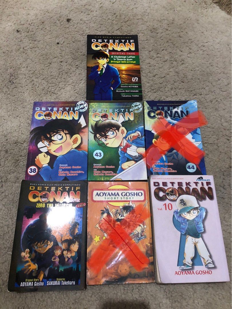 Komik Conan edisi spesial, Buku & Alat Tulis, Komik dan Manga di Carousell