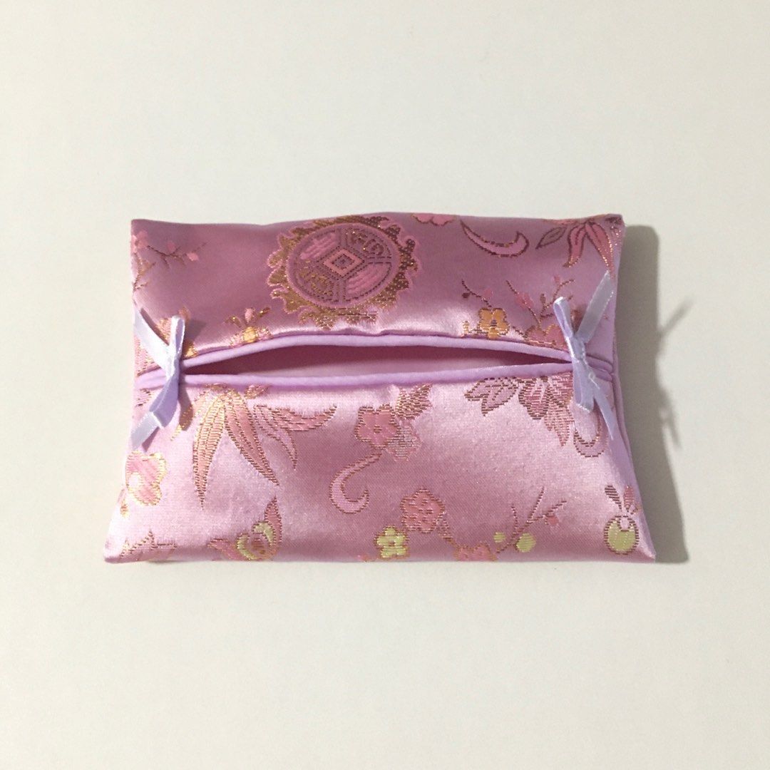Korea Korean Pink Tissue Packet Cover, Beauty & Personal Care, Sanitary ...
