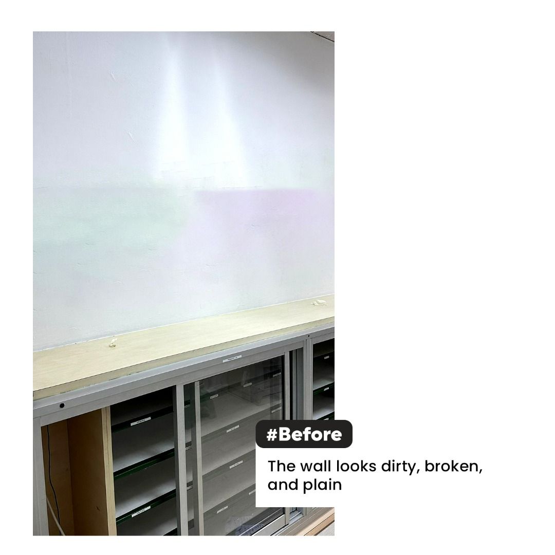 KOREA Living Room Fluted Panel Wall / Korea Molding Panel / Louver ...