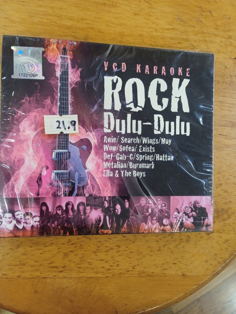 Lagu rock dulu dijual,vcd, karaoke, Hobbies & Toys, Music & Media, CDs & DVDs on Carousell