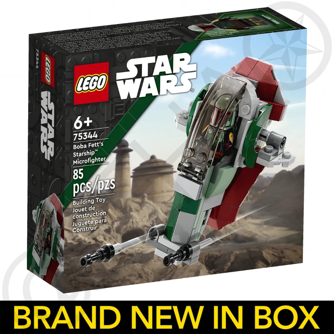LEGO 75344 Star Wars Boba Fett's Starship Microfighter (Tags: The ...