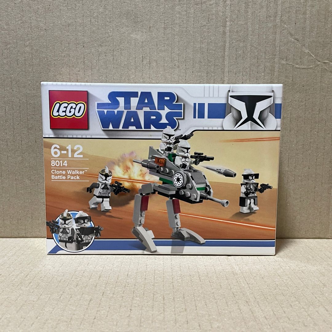 Lego Star Wars 7913 Clone Trooper Batlle Pack 8014 Clone Walker Battle Pack 75078 Imperial Troop ...
