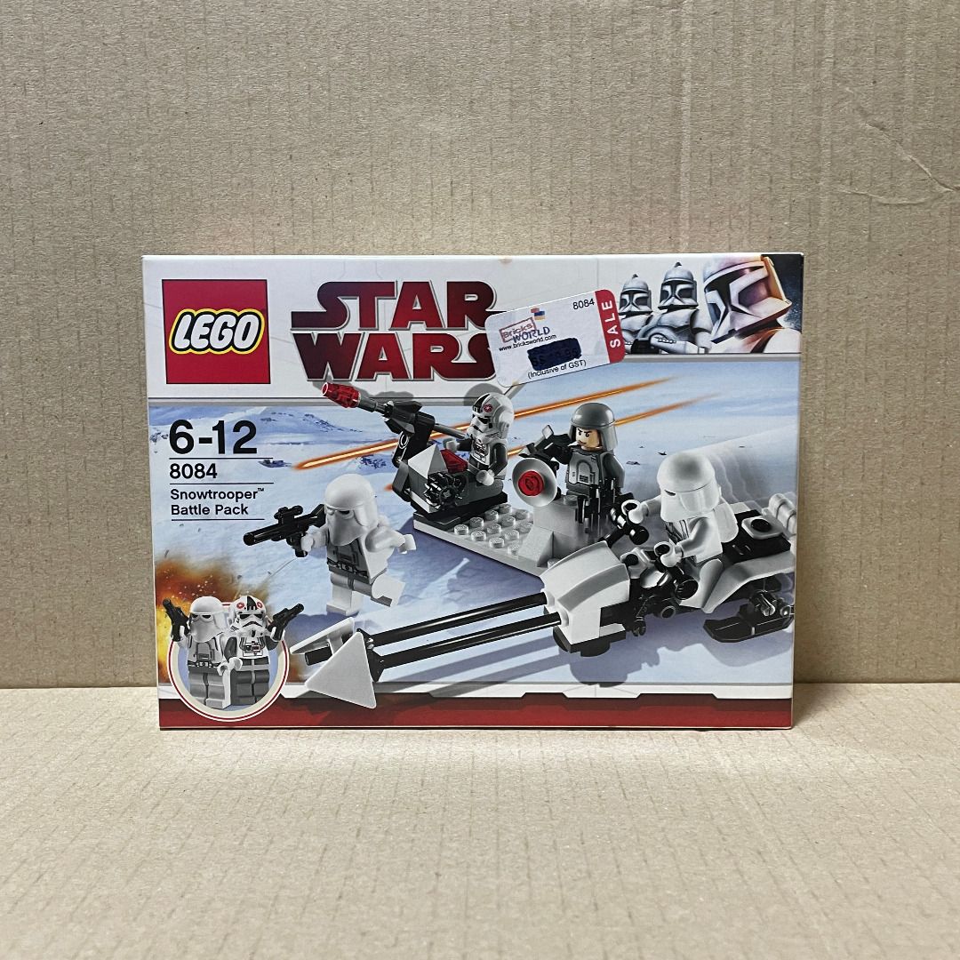 Lego Star Wars 8083 Rebel Trooper Battle Pack 8084 Snowtrooper Battle ...
