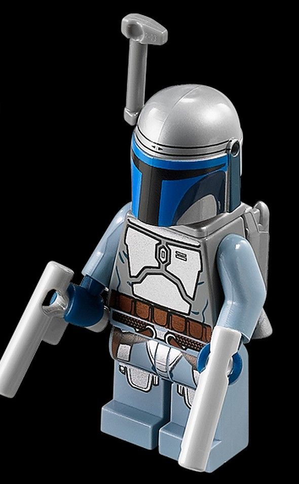 Lego Star Wars SW0468: Jango Fett (Smiley), Hobbies & Toys, Toys ...