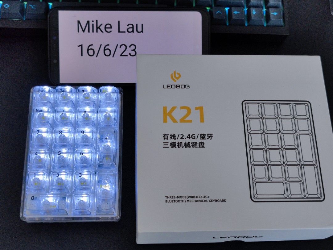 Leobog K21 Wireless Mechanical Keyboard Novi Keyboard On, 45% OFF