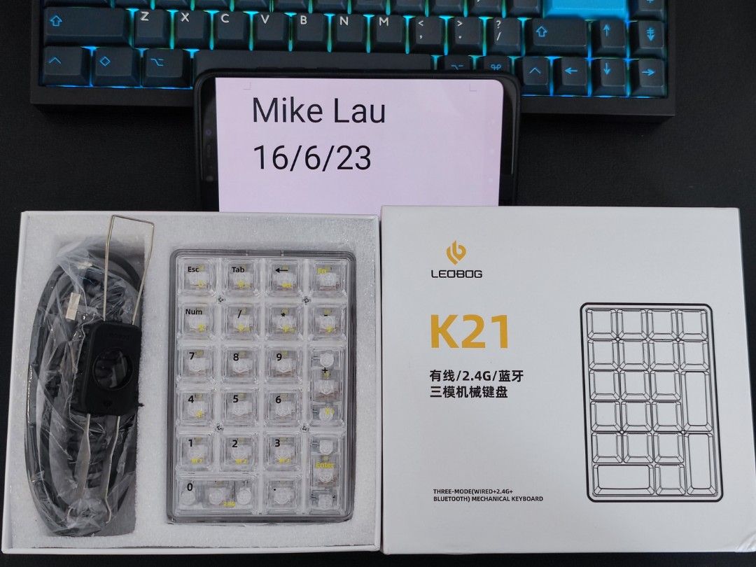 Leobog K21 Wireless Mechanical Keyboard Novi Keyboard On, 45% OFF