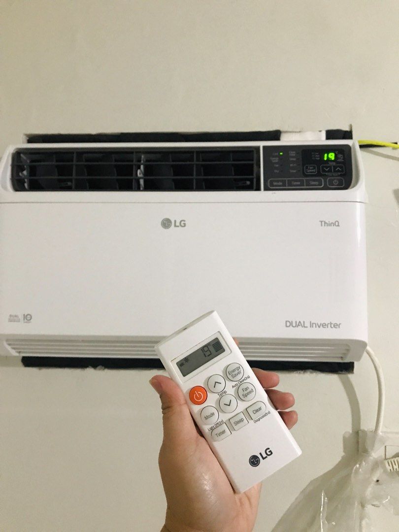 LG Dual Inverter window type AC w/ WIFI, TV & Home Appliances, Air ...