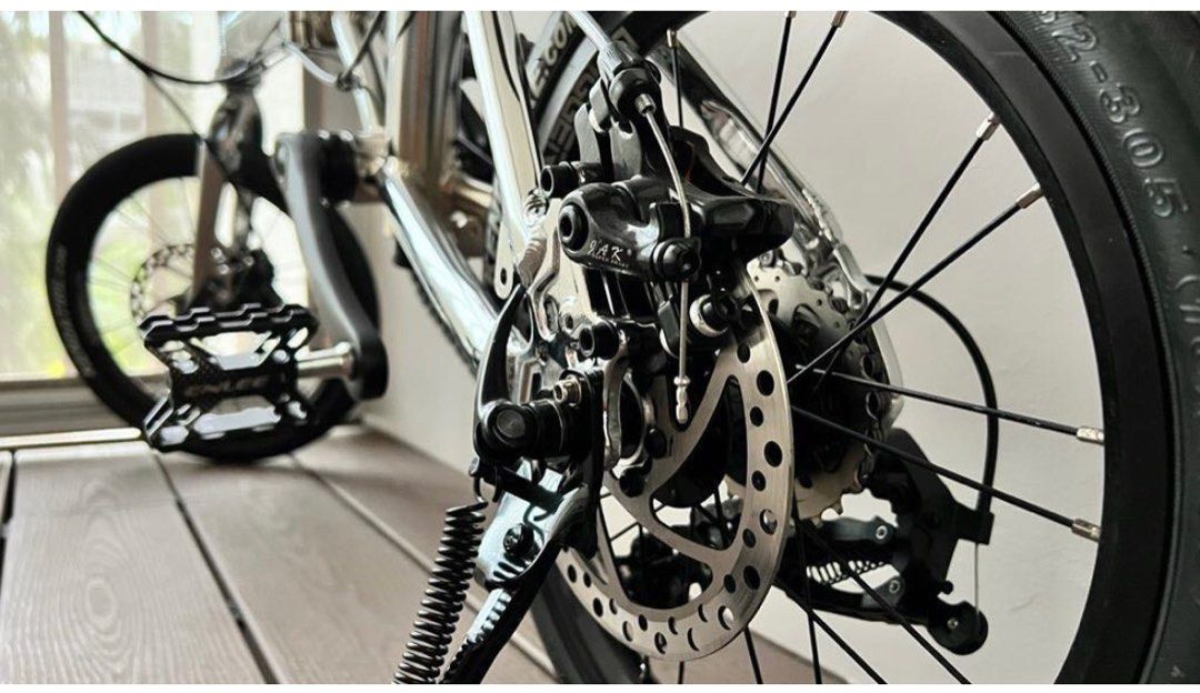 Lightweight Dagger 16” 9 speed foldable bike, Sports Equipment ...