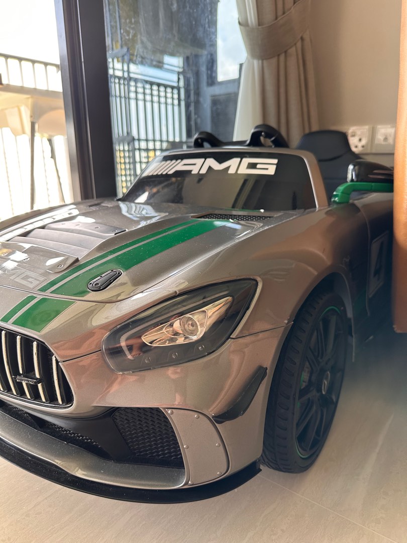 Limited edition mercedes Benz AMG GT grey colour, Hobbies & Toys, Toys ...