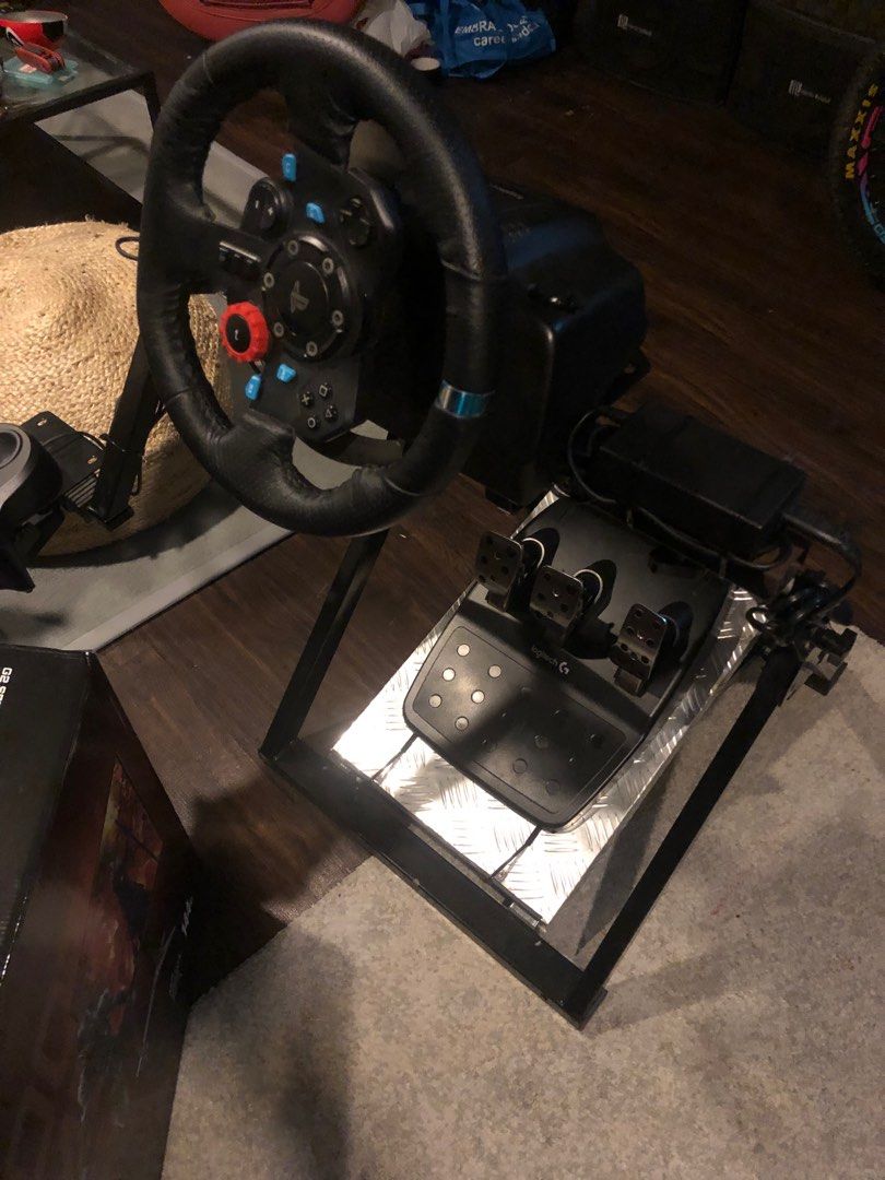 Logitech G29 with shifter and Next level Racing stand, Video Gaming ...