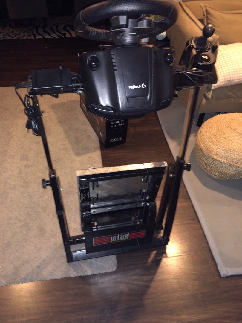 Logitech G29 with shifter and Next level Racing stand, Video Gaming ...