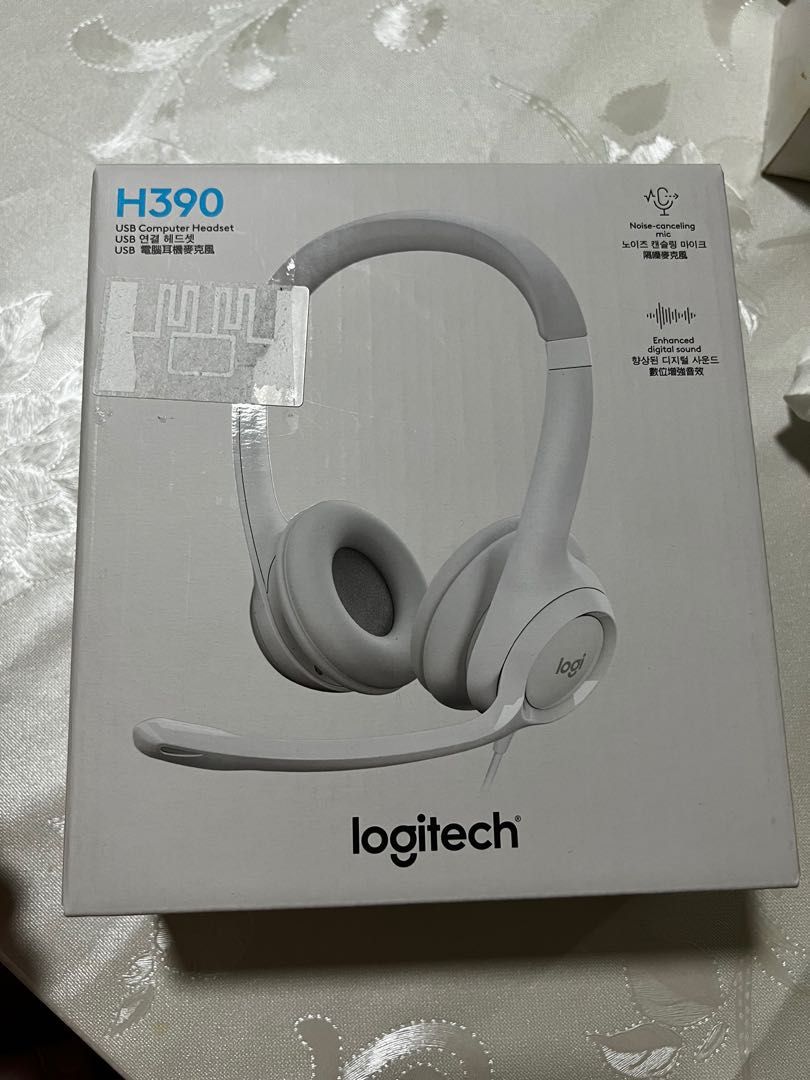 Logitech H390 USB Computer Headset, Audio, Headphones & Headsets on ...