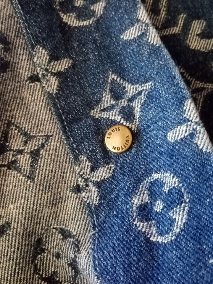 LOUIS VUITTON DENIM JACKET X SUPREME, Luxury, Bags & Wallets on Carousell