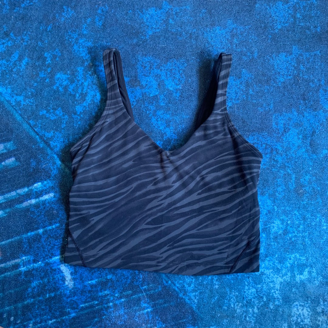 Lululemon align tank in le tigre camo deep coal on Carousell