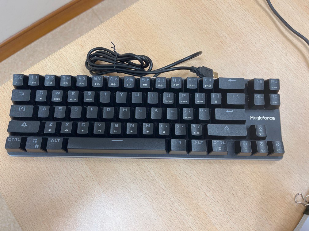 Magicforce 68-key wired keyboard (black), Computers & Tech, Parts ...