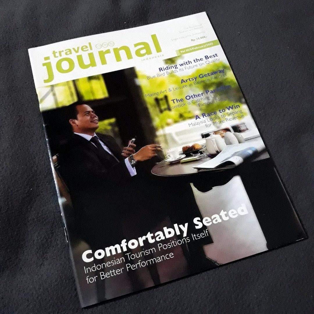 Majalah Travel Journal Indonesia Feb 2005, Buku & Alat Tulis, Majalah & Lainnya di Carousell
