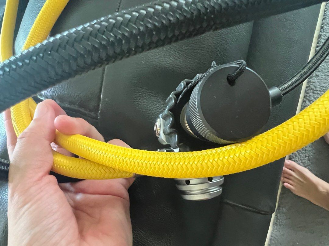 Mares Dual ADJ 62X DIN 300 regulator with octopus, SPG, regulator bag ...