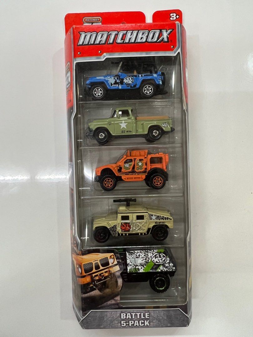 Matchbox 60th Anniversary Battle 5-Pack, Hobbies & Toys, Toys & Games ...