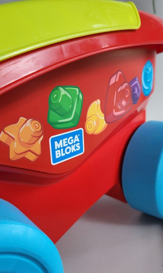 Mega Block Trolley Car, Hobbies & Toys, Toys & Games on Carousell
