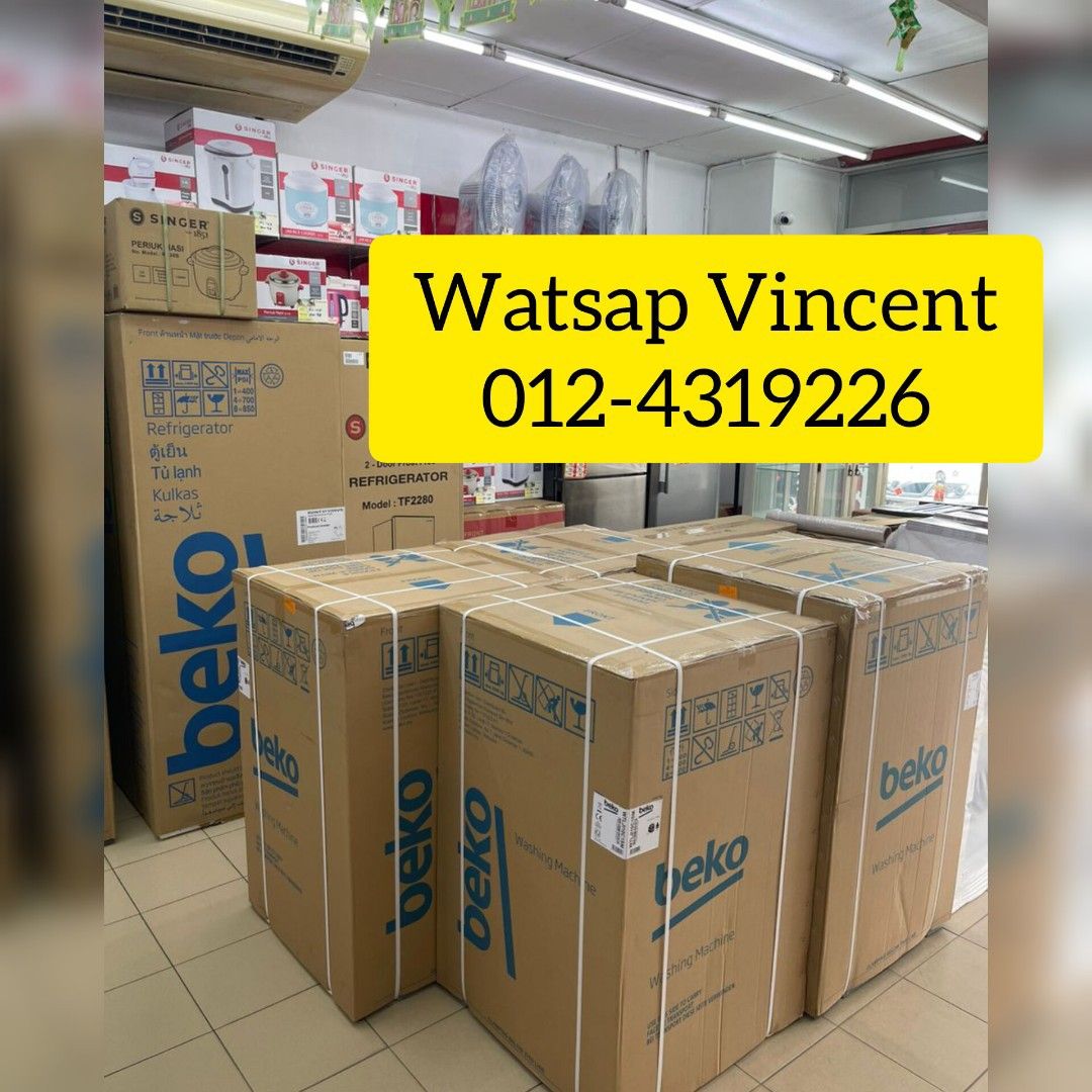 Mesin Basuh 10KG Auto Beko Ansuran Kedai, TV & Home Appliances, Washing ... Mesin Basuh 10KG Auto Beko Ansuran Kedai, TV & Home Appliances, Washing ...