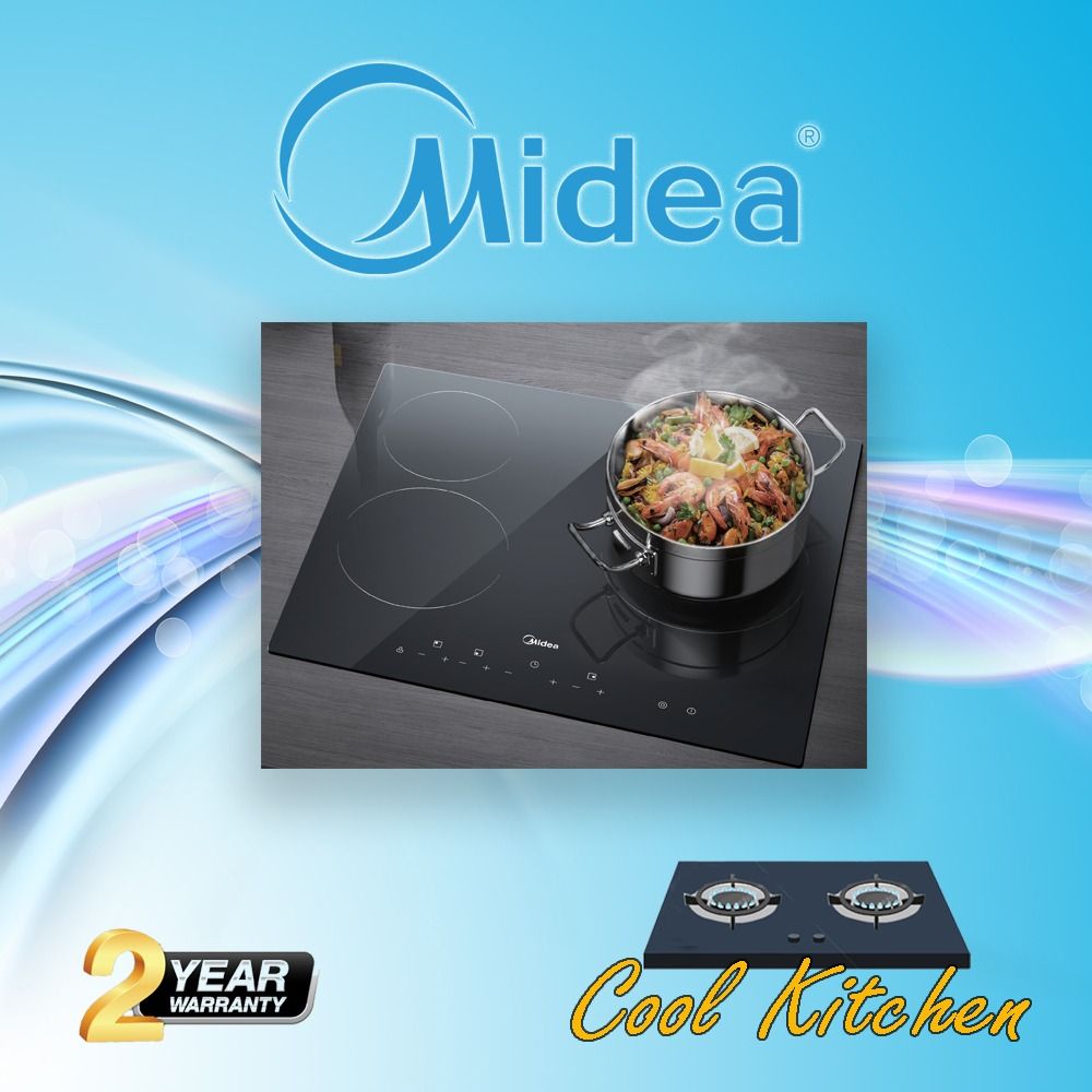 Midea 3 Zone Ceramic Hob, TV & Home Appliances, Kitchen Appliances ...