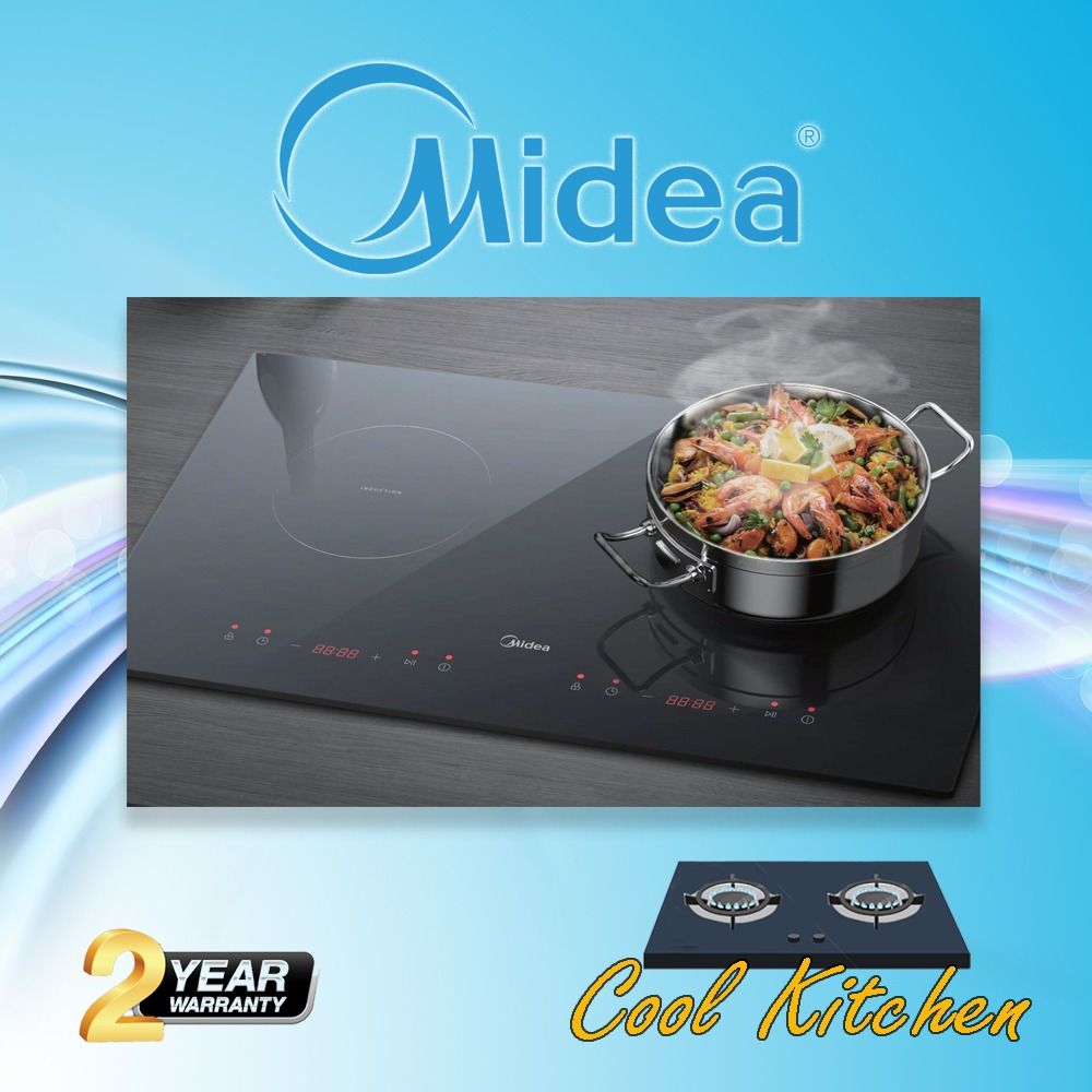 MIDEA - HYBRID ELECTRIC HOB (MBI-IHT261-SG), TV & Home Appliances ...