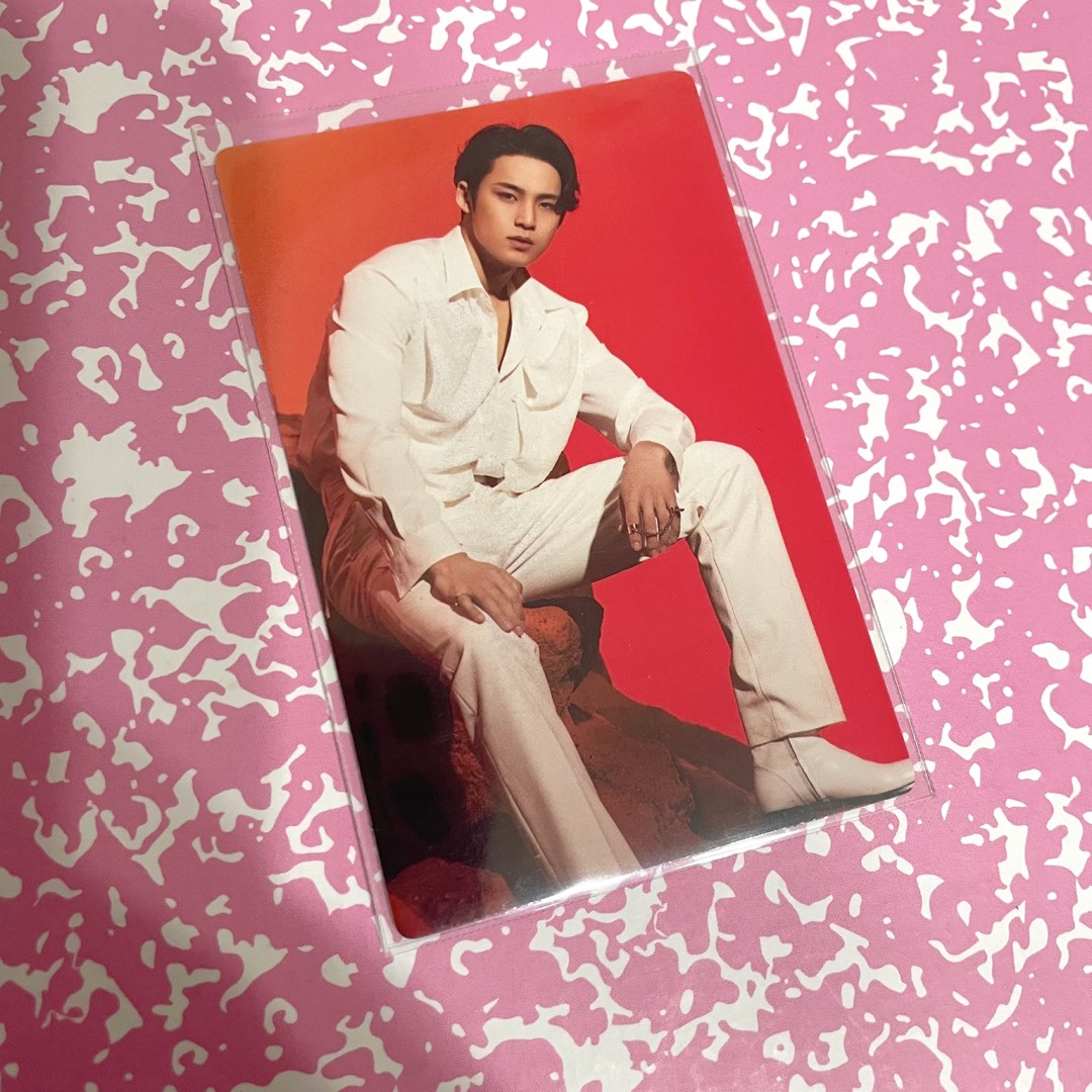 mingyu be the sun bets trading card tc pc photocard (seventeen svt ...