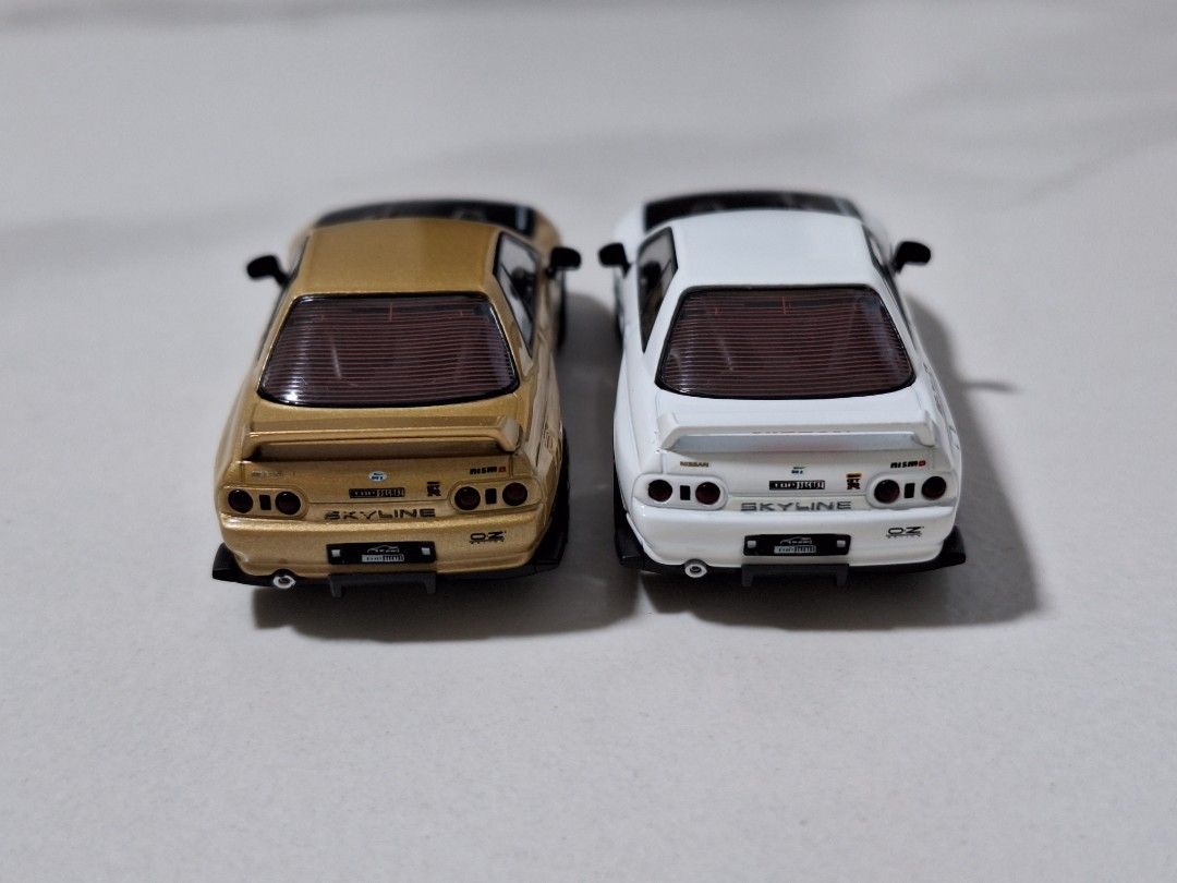 Mini GT Nissan Skyline GT-R R32 Top Secret Set of 2 car MINIGT GTR #483 ...