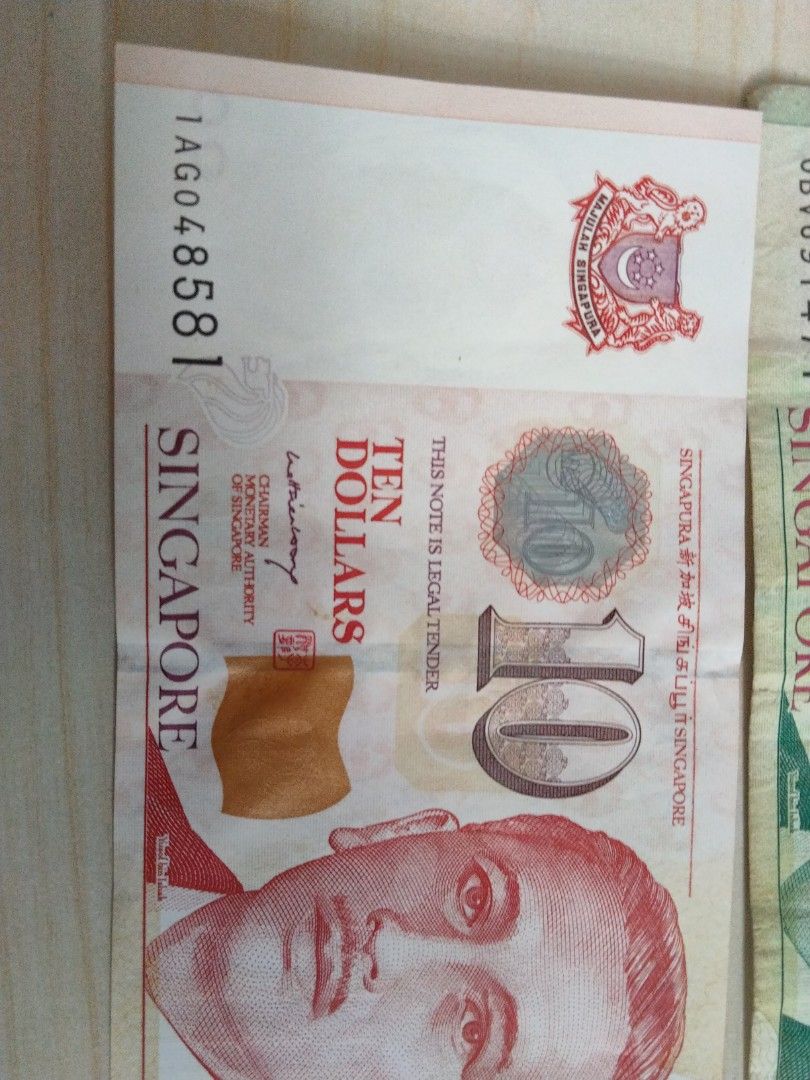 Money signed by lee hisen long, Hobbies & Toys, Memorabilia ...