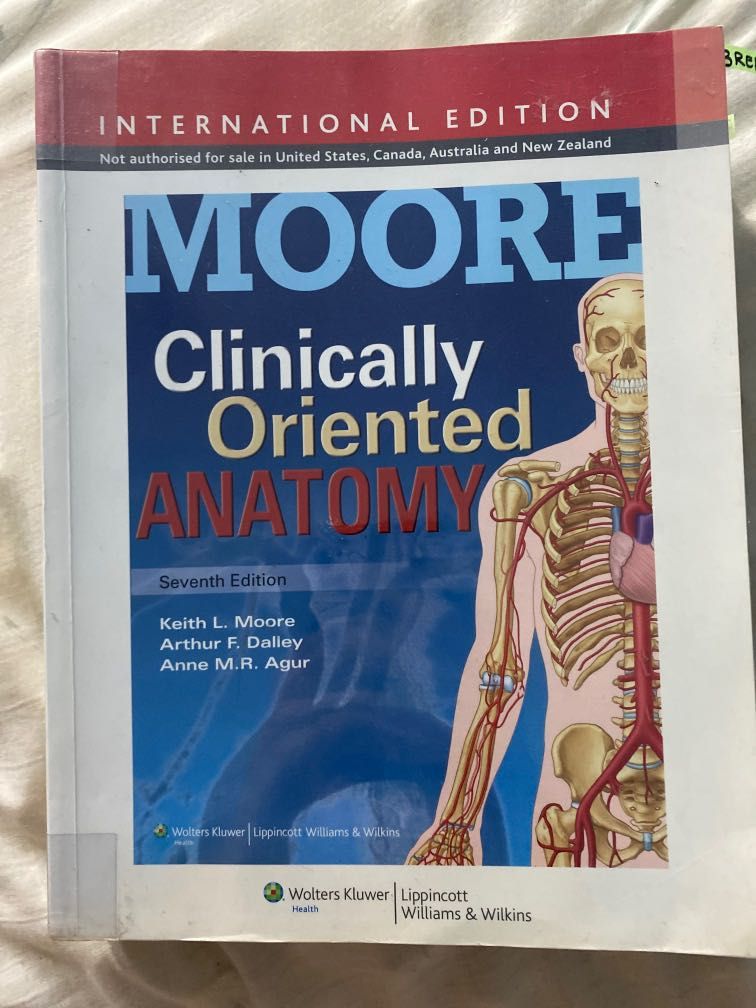 Moore Clinically Oriented Anatomy 7th Edition - ORIGINAL, Hobbies ...