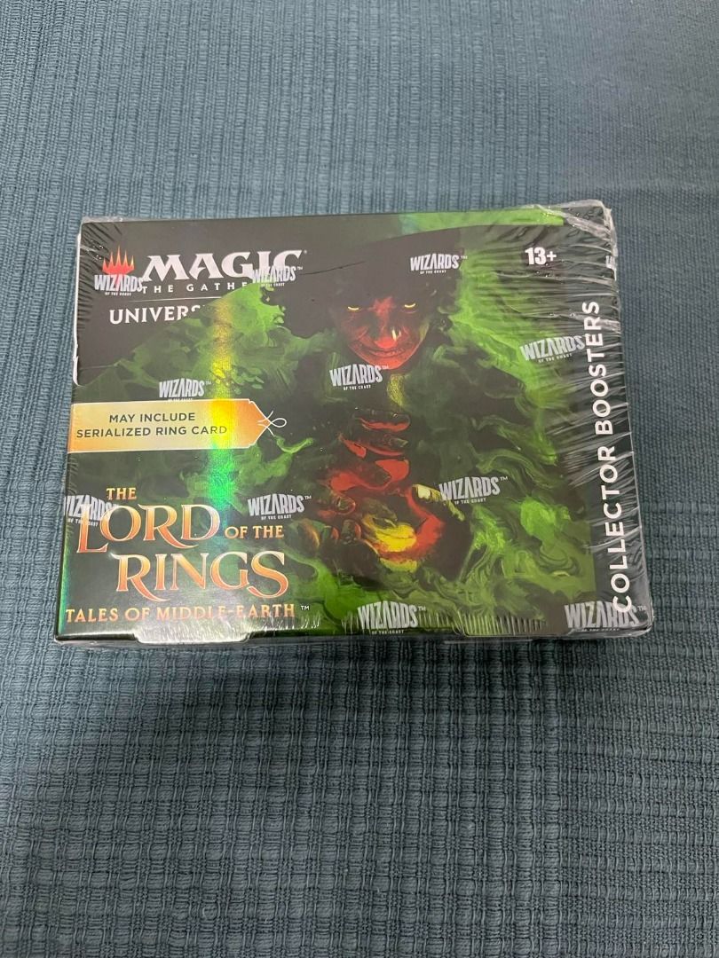 MTG Lord of the Rings Collector Booster Box, Hobbies & Toys, Toys ...