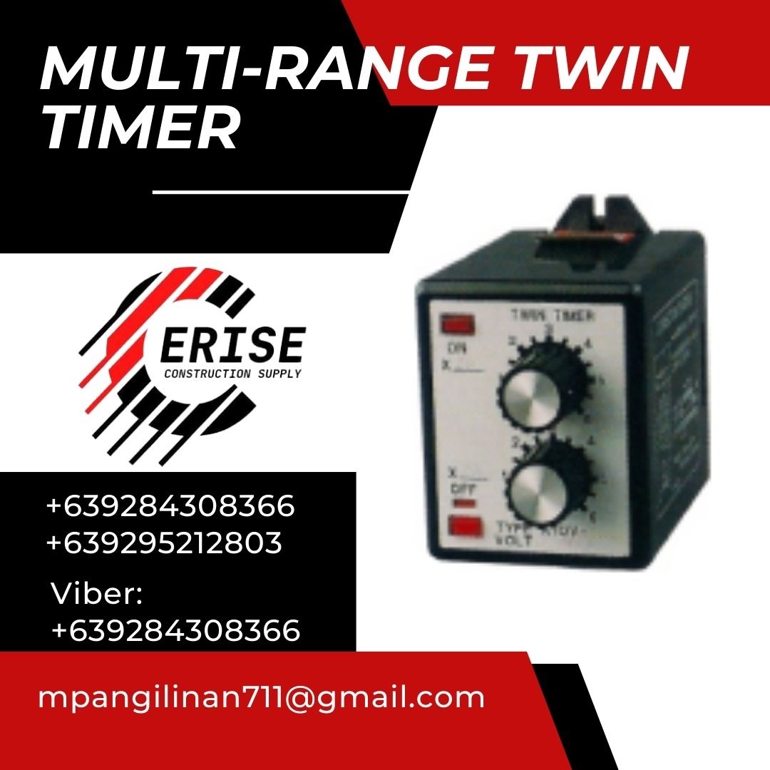 MULTI-RANGE TWIN TIMER, Commercial & Industrial, Construction Tools ...