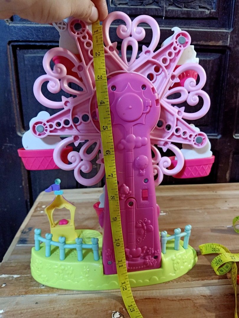 MY LITTLE PONY PONYVILLE MUSICAL WITH LIGHTS FERRIS WHEEL WITH ELMO AND ...