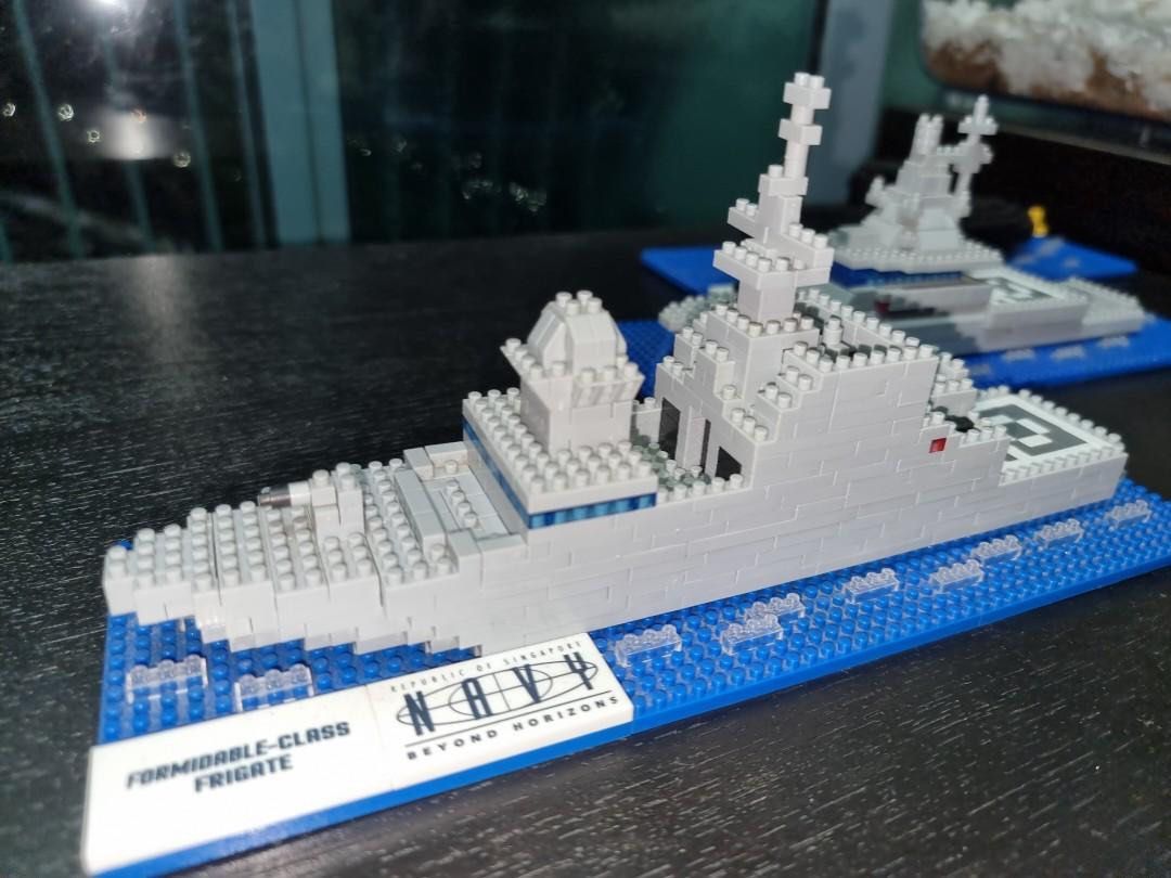 Nanoblock RSN50 navy model ship Lego, Hobbies & Toys, Toys & Games on ...