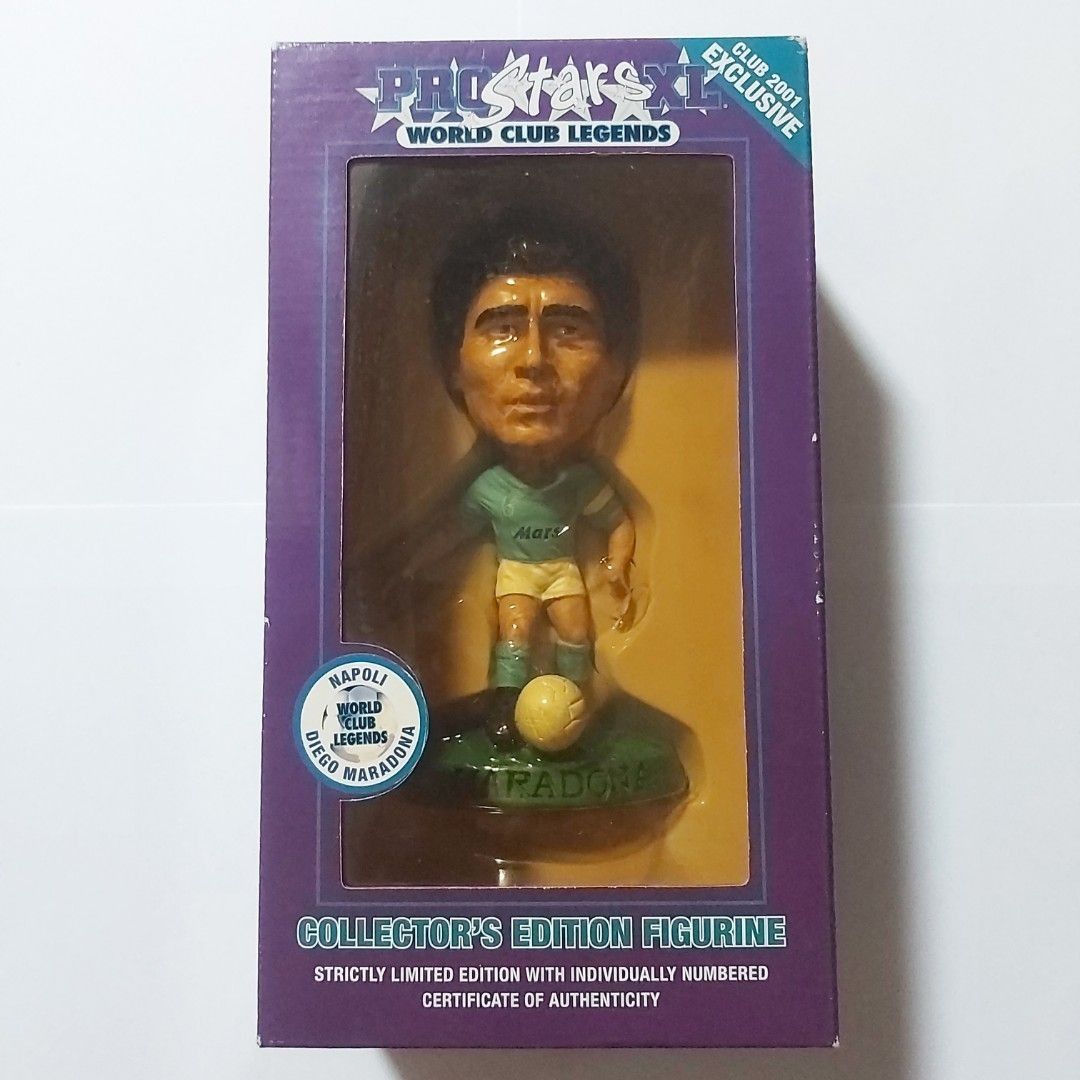 Napoli Legend Maradona XL Corinthian Prostars Figurine, Hobbies & Toys ...