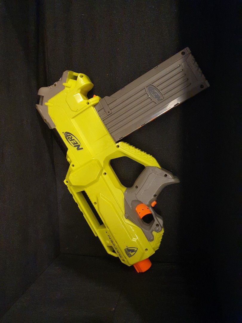 Nerf Gun Rayven, Hobbies & Toys, Toys & Games on Carousell