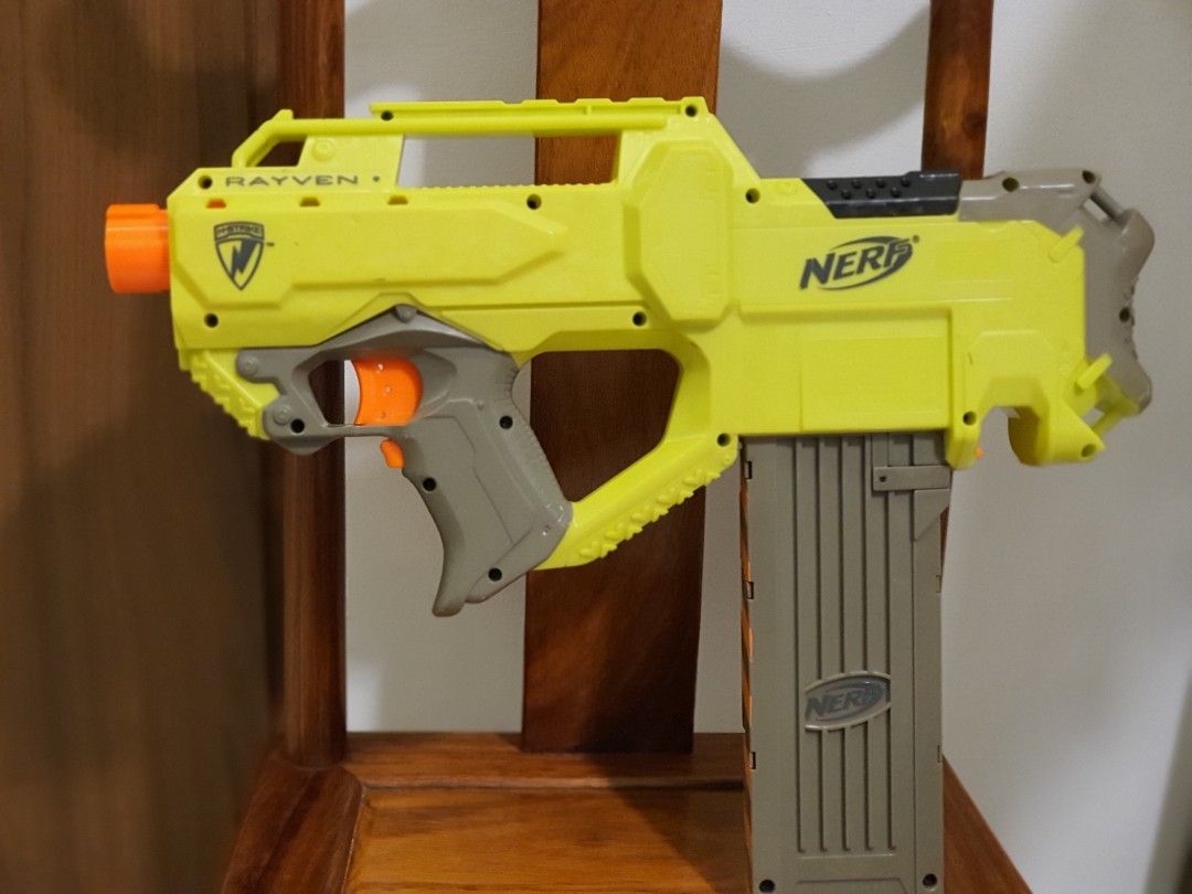 Nerf Gun Rayven, Hobbies & Toys, Toys & Games on Carousell