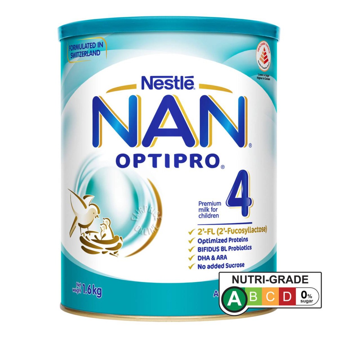 Nestle Nan Optipro Kid Children Milk Formula - Stage 4, 1.6kg, Babies ...