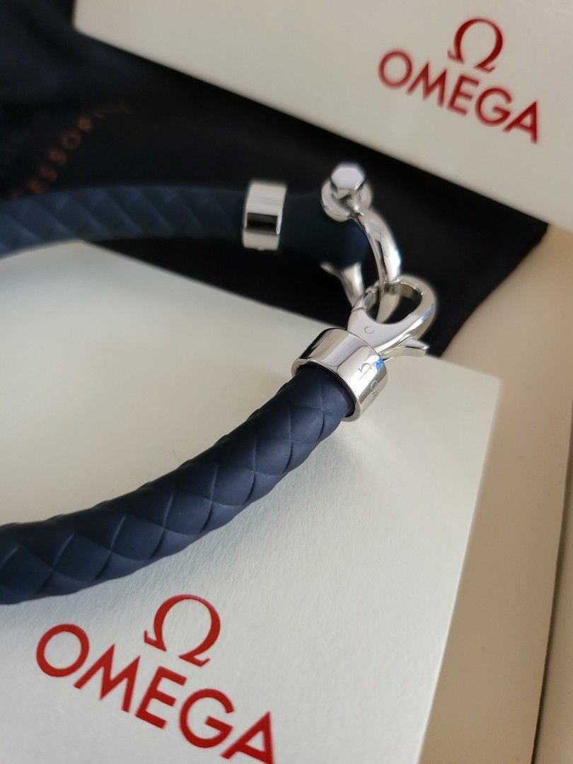 New Omega Sailing Rubber Bracelet Watch, Luxury, Watches on Carousell