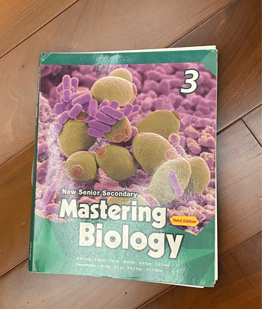 New Senior Secondary Mastering Biology 3, 興趣及遊戲, 書本 & 文具, 教科書 - Carousell