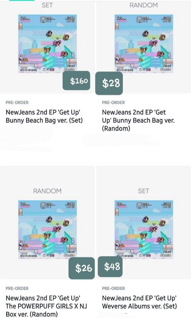 NEWJEANS 2ND EP ALBUM 'GET UP', Hobbies & Toys, Memorabilia ...