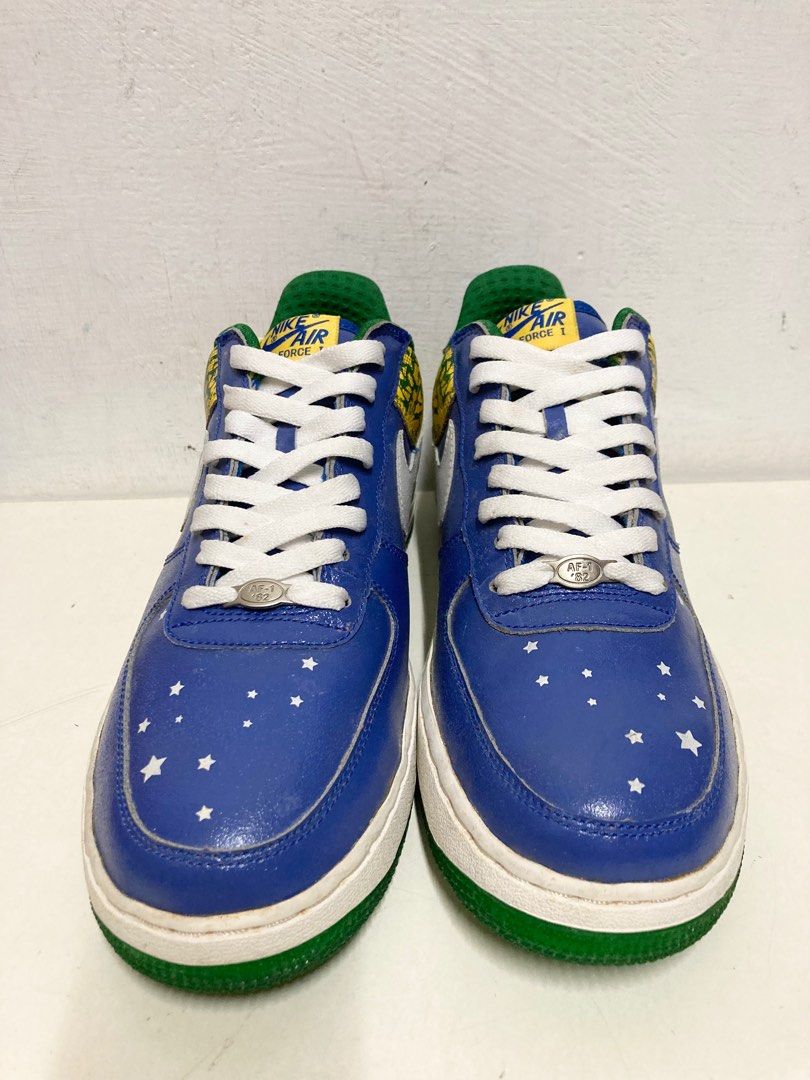 Nike Air Force 1 Premium Ronaldinho 世界盃 小羅納度 AF1 巴西 瘋世足 蒐藏品, 他的時尚, 鞋類 ...