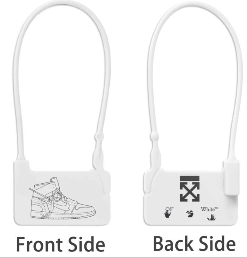 Nike Air Jordan x Off-White Keychain (Gun Black/Silver/Titanium) on ...