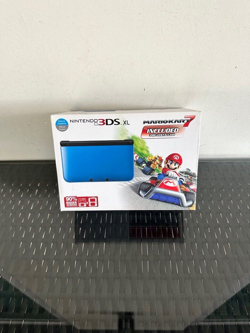 Nintendo 3DS XL Mario Kart 7 edition Full Boxed Set, Video Gaming ...