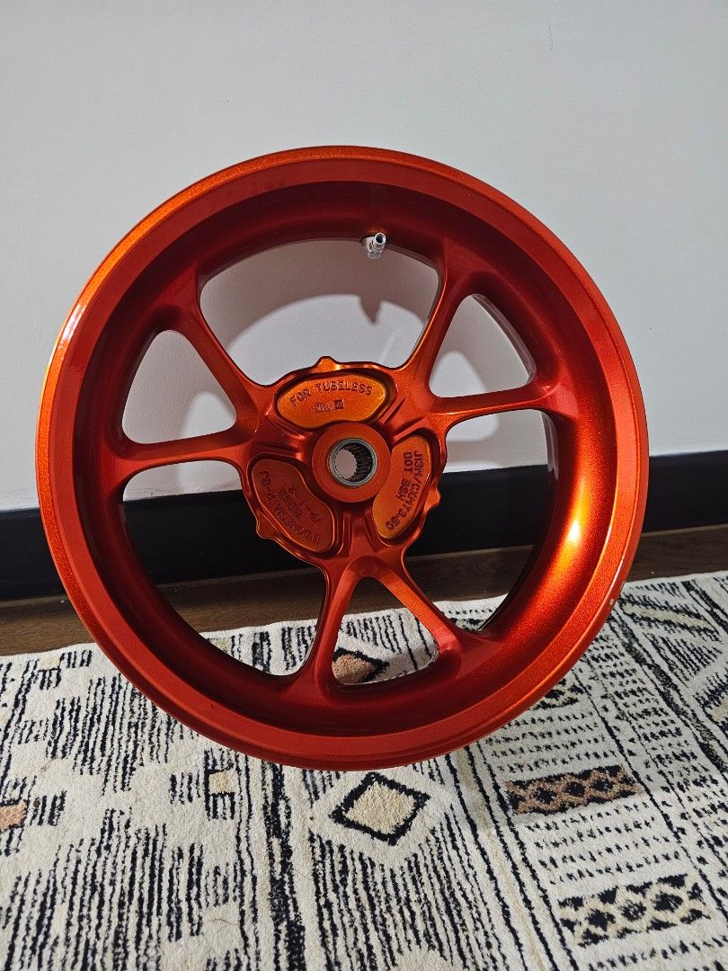 Nmax V2 Rim, Motorcycles, Motorcycle Accessories on Carousell