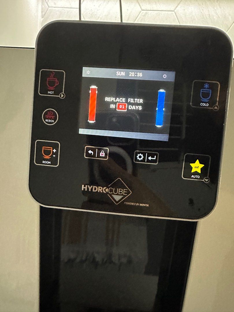 Novita hydrocube hot/cold water dispenser W29, TV & Home Appliances ...